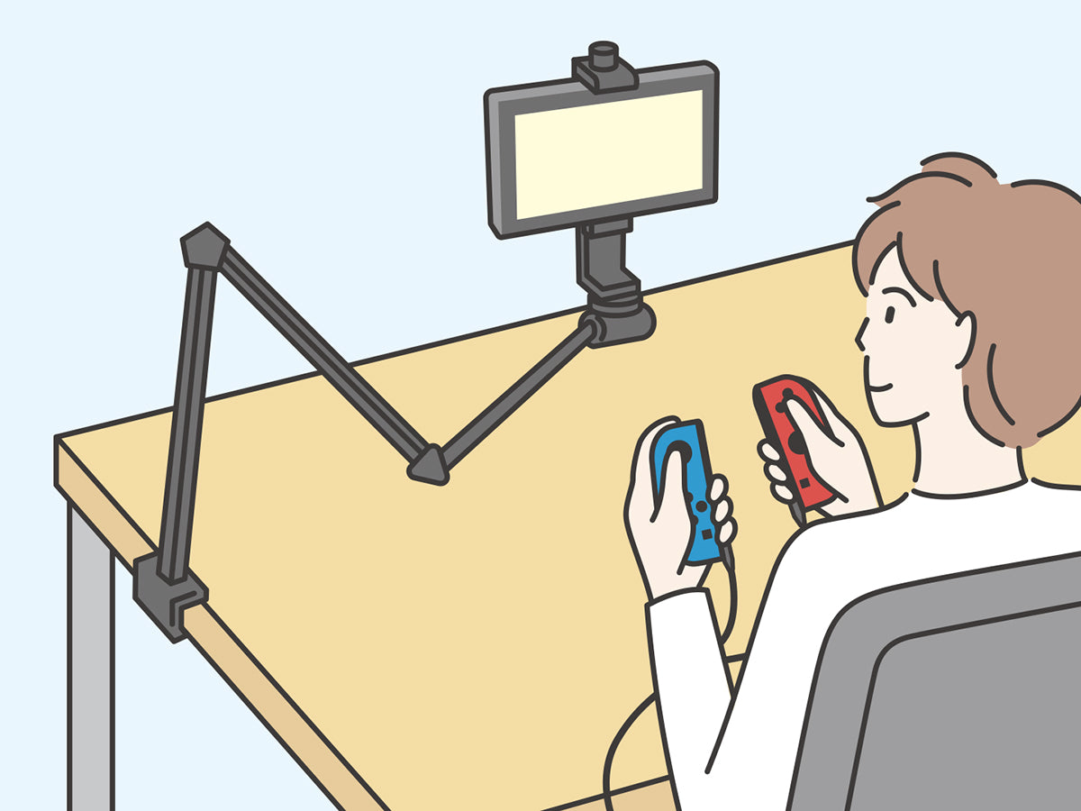 TOYGER Switch Stand for Bed [perfect for playing Nintendo Switch in be ...